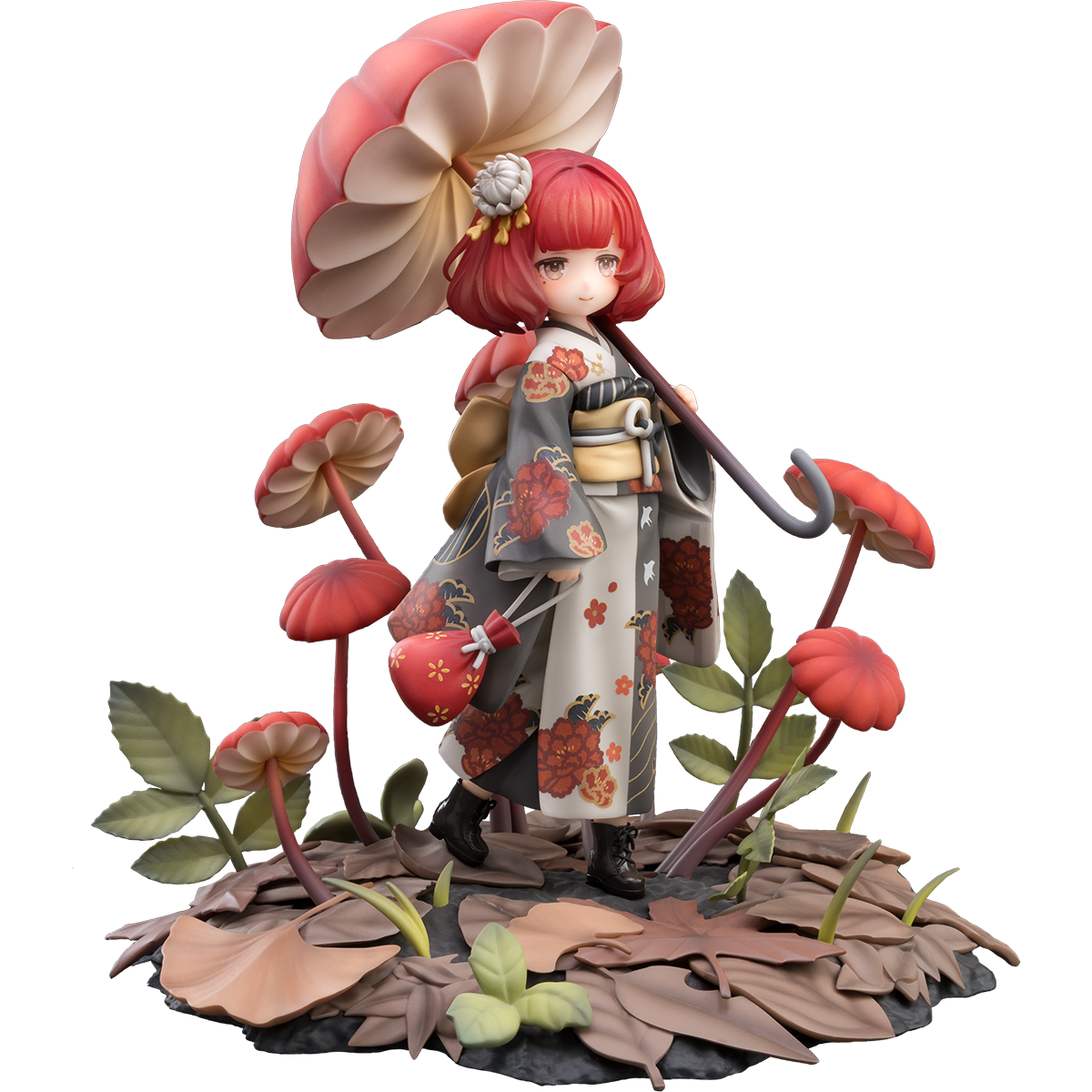 Mushroom Girls Series Vol.6: Marasmius Haematocephalus 1/1 [Reverse ...