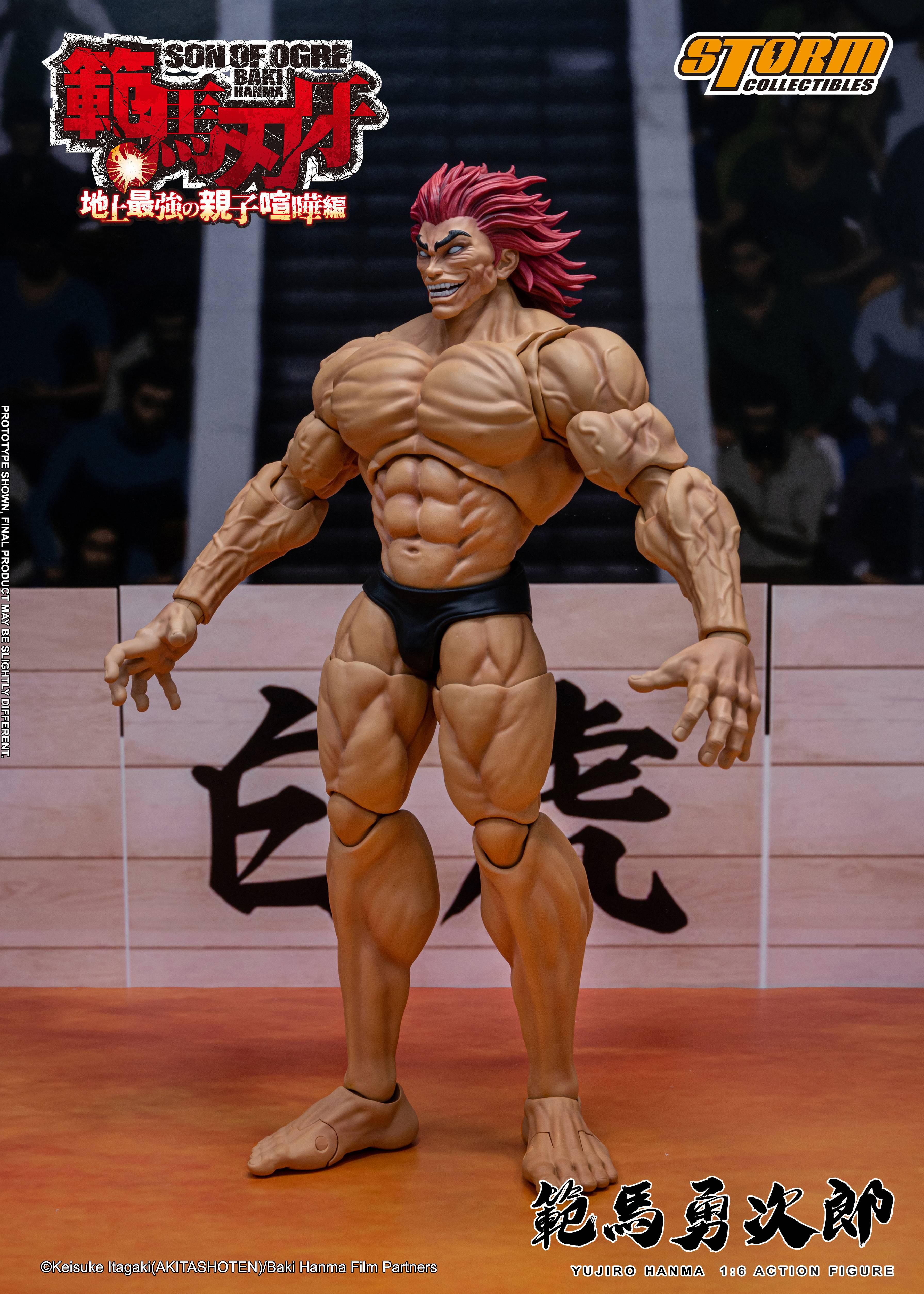 Action Figure: Son Of Ogre Baki Hanma - Yujiro Hanma 1/6 [Storm ...