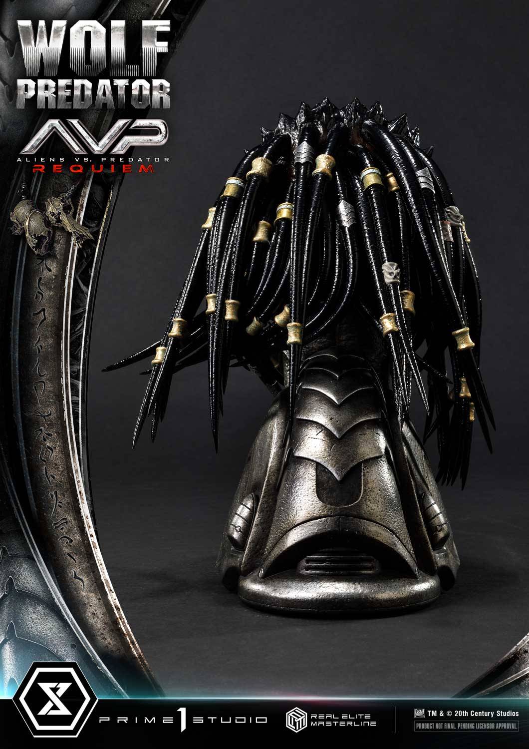 Real Elite Masterline: Aliens Vs. Predator - Requiem - Wolf Predator 1/ ...