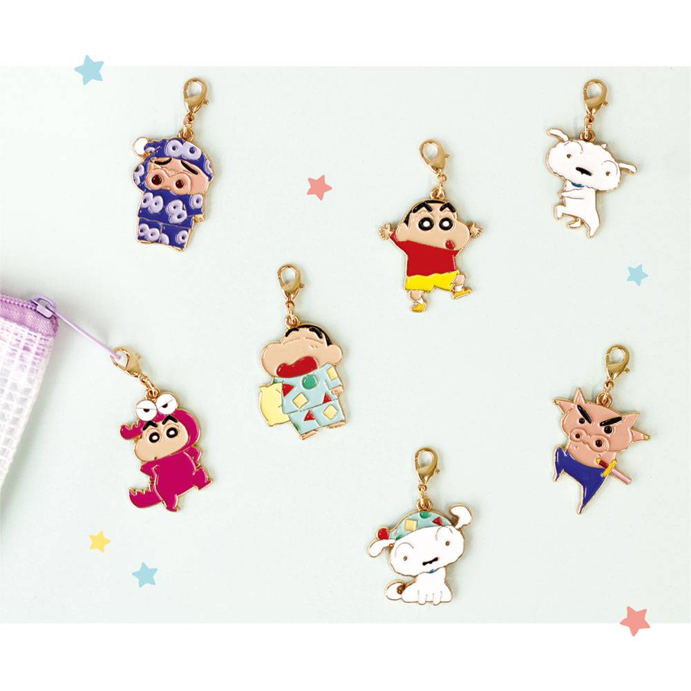 Crayon Shin-chan: Metal Charm Collection - Shin-chan & Friends (8 Packs ...