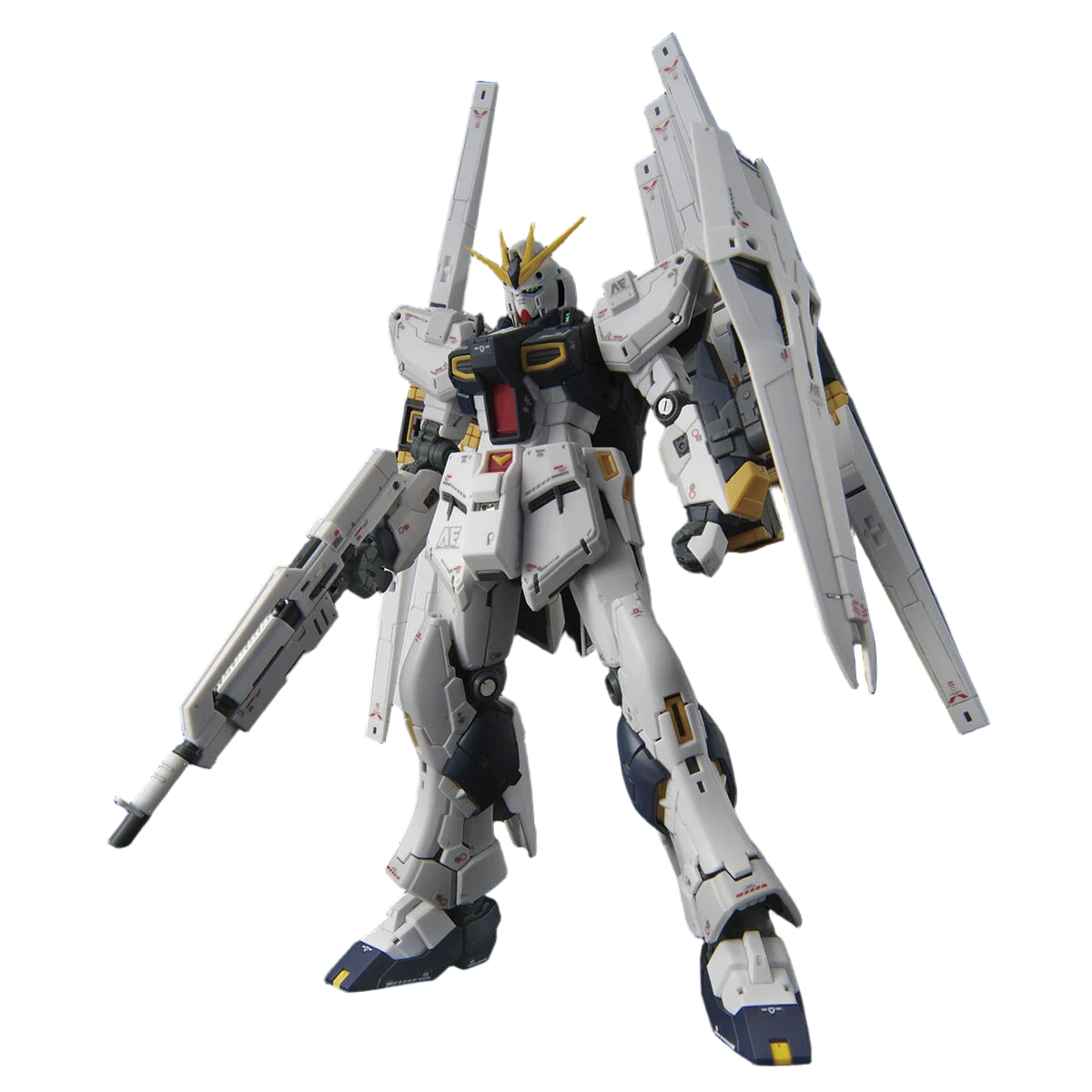 RG 1/144: MS Gundam Char's Counterattack - v Gundam (Double Fin Funnel ...