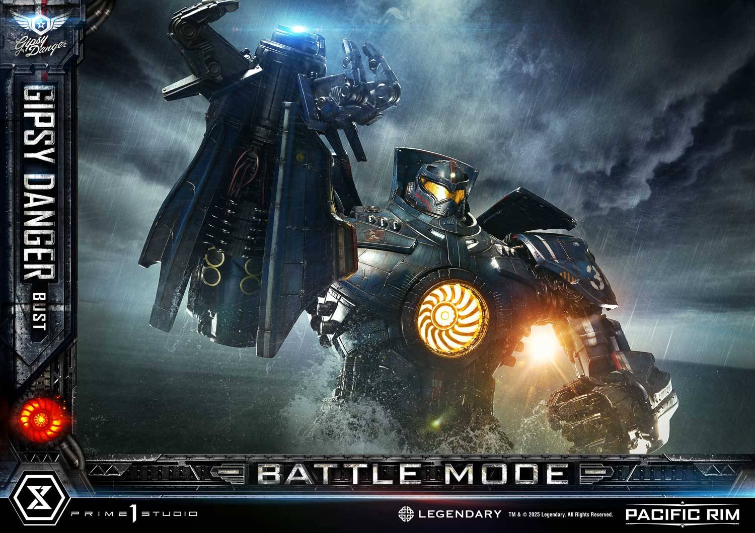 Prime 1 Statue: Pacific Rim - Life Size Bust - Gypsy Danger (Battle ...
