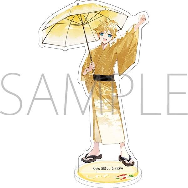 Hatsune Miku: Acrylic Stand - Kagamine Len (Yukata Ver.) [Movic] - Nin-Nin-Game.com