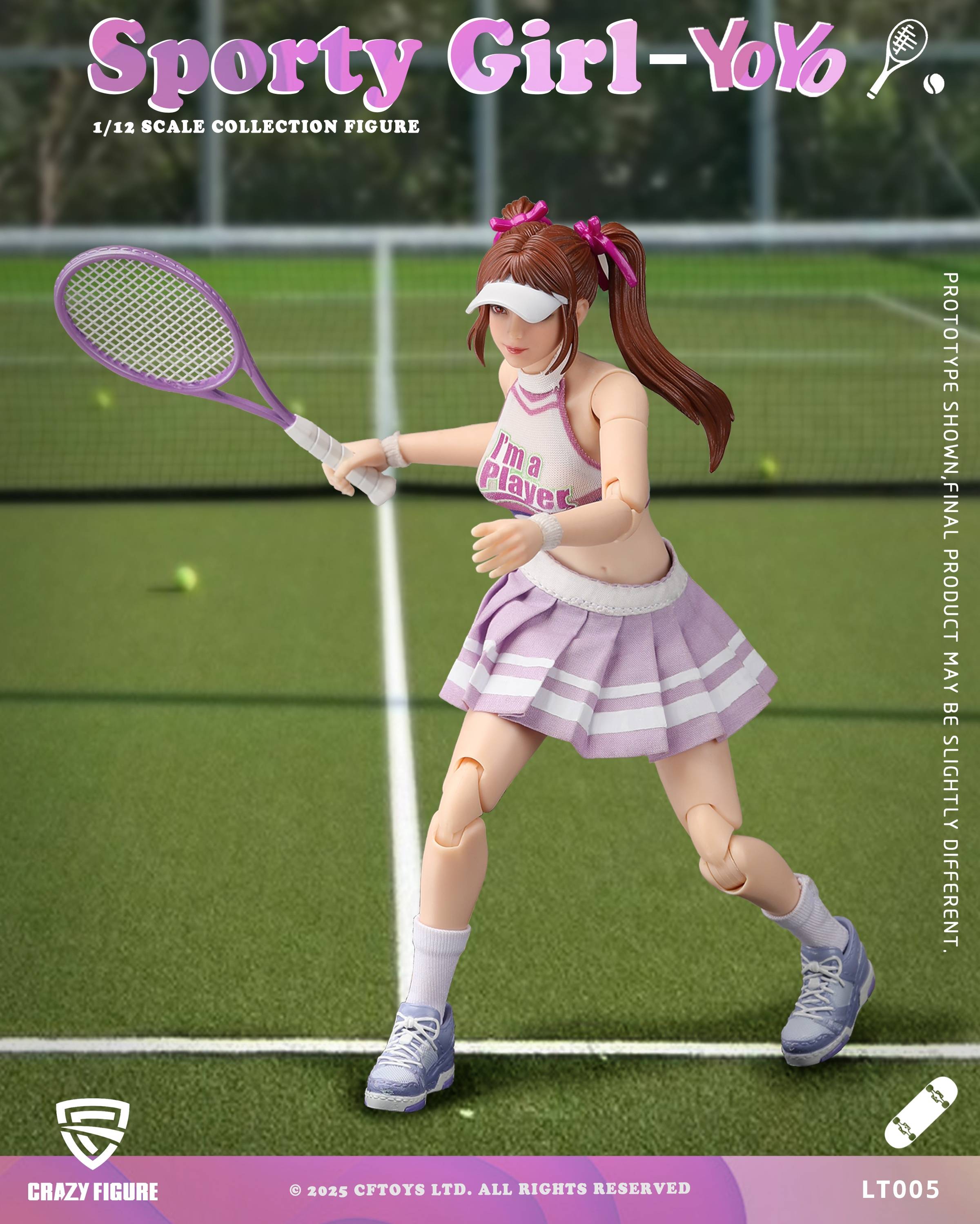 Action Figure: Sporty Girl YOYO 1/12 (With Bonus) [CFTOYS] - Nin-Nin ...