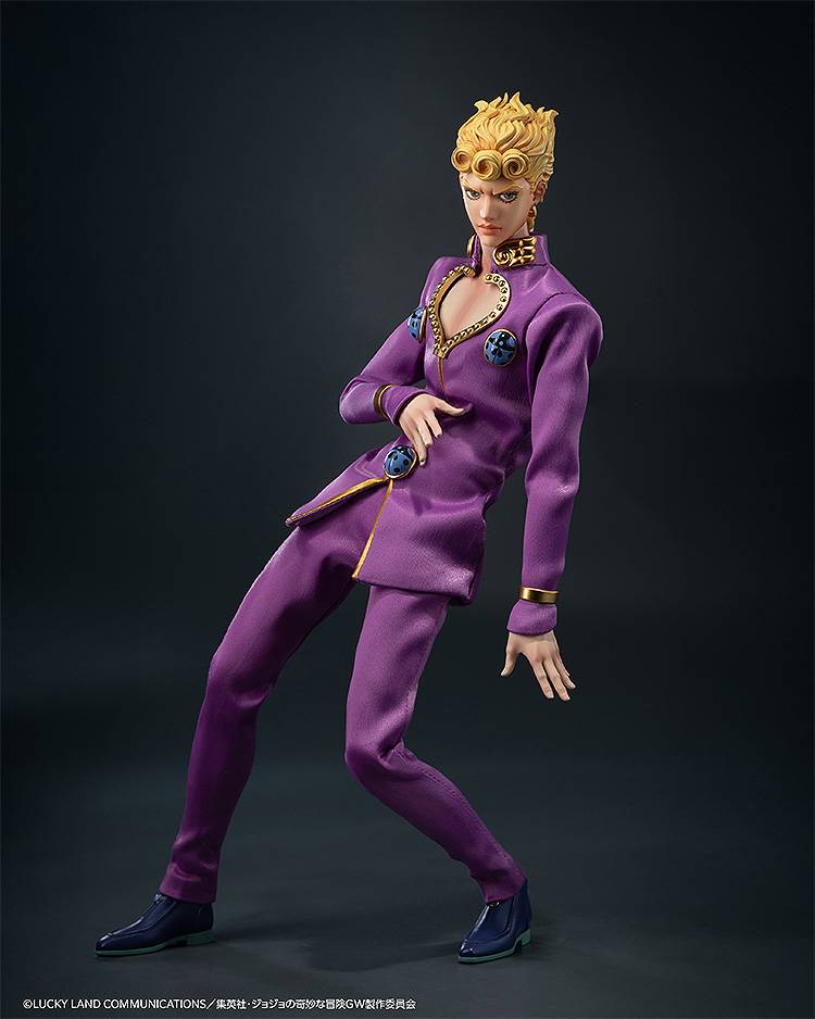 Fig Zero: Jojo's Bizarre Adventure Golden Wind - Giorno Giovanna 1/6 [threezero] - Nin-Nin-Game.com