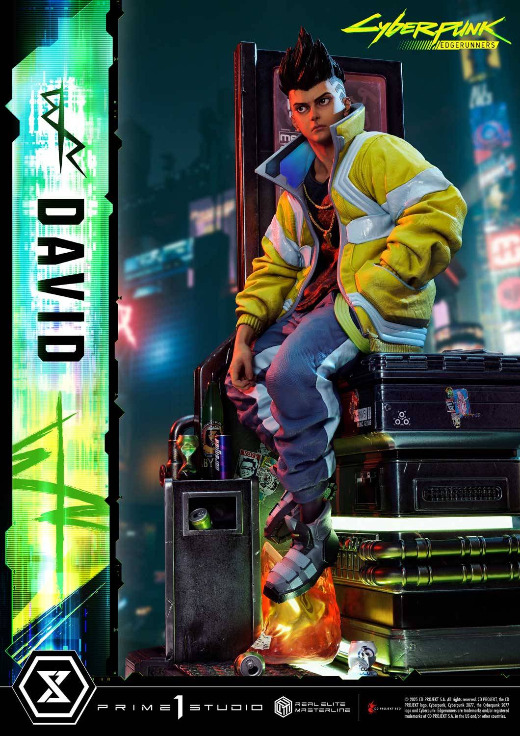 Real Elite Masterline: CyberPunk Edgerunners - David 1/4 [Prime 1 ...