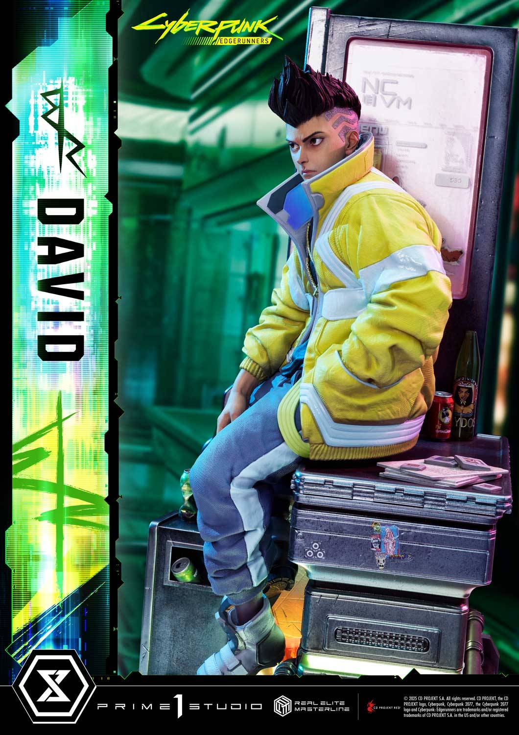 Real Elite Masterline: CyberPunk Edgerunners - David 1/4 [Prime 1 ...