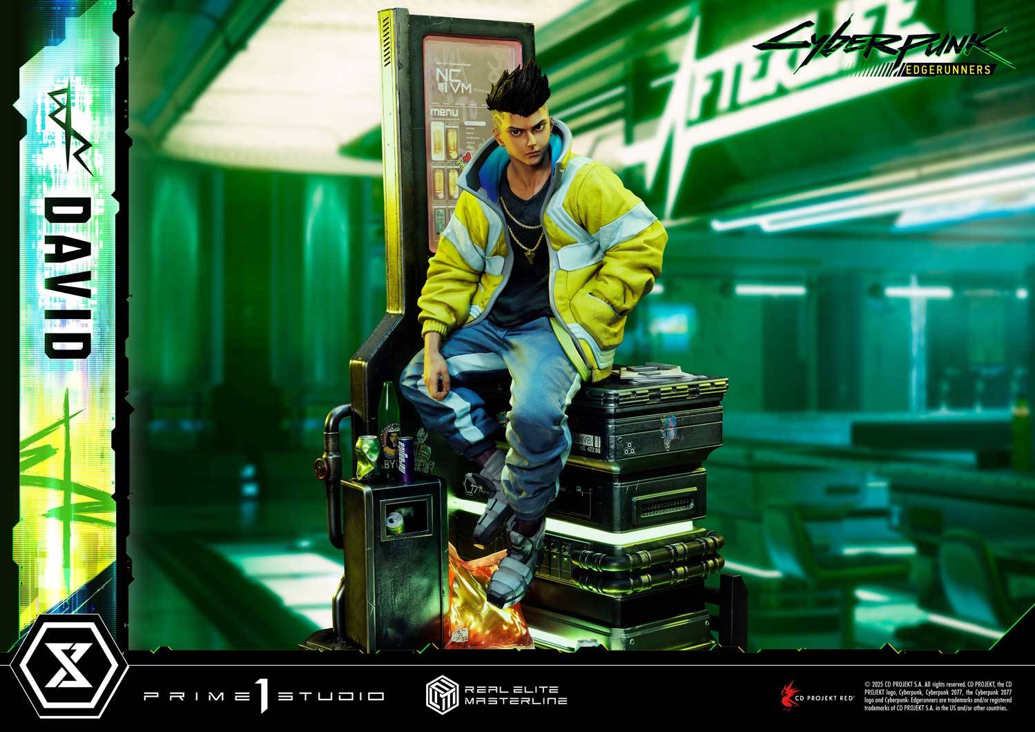Real Elite Masterline: CyberPunk Edgerunners - David 1/4 [Prime 1 ...