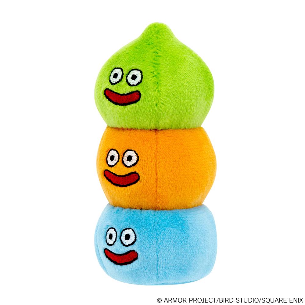 Dragon Quest Smile Slime Squeeze It Plushie Slime Tower [square