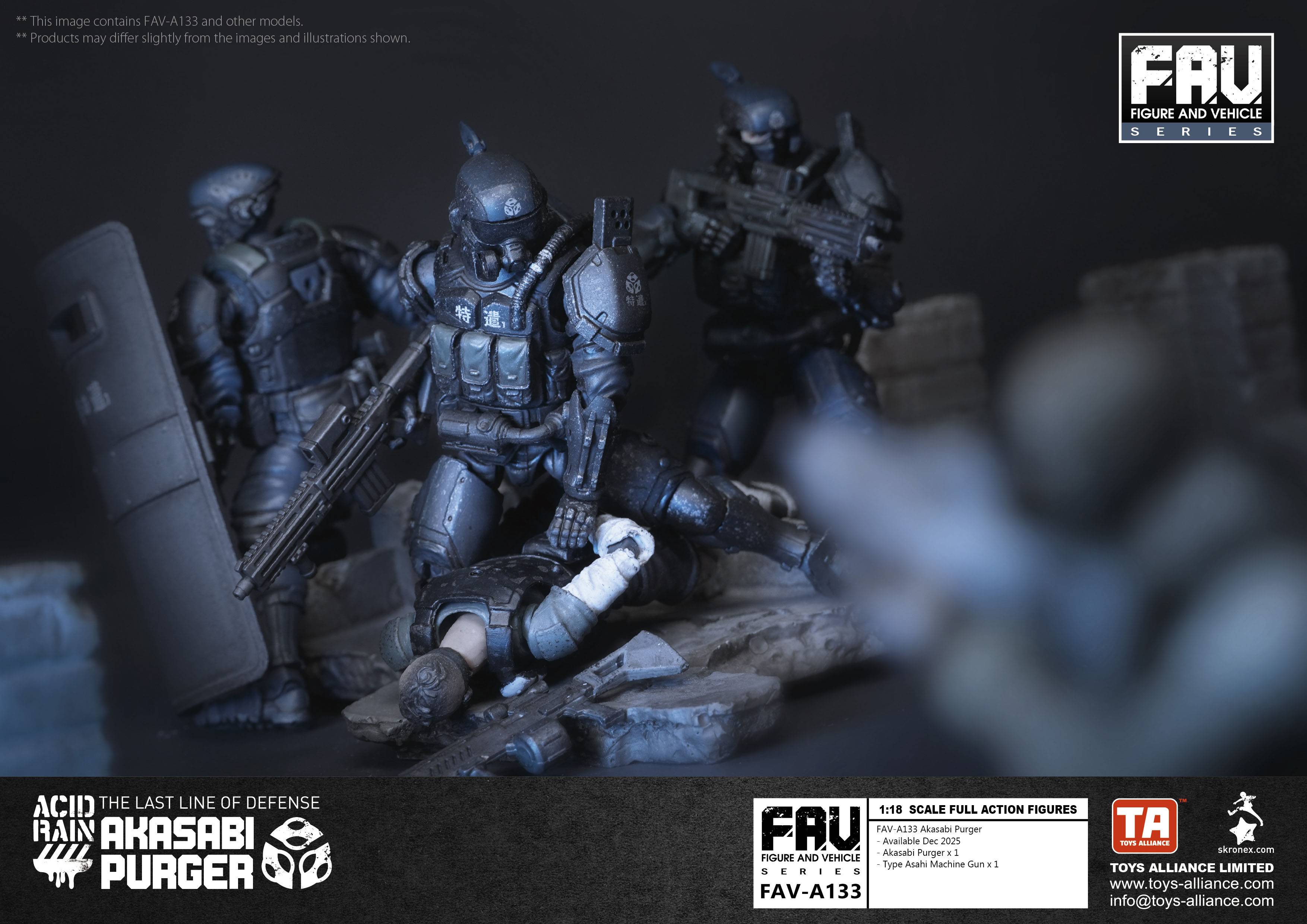 Action Figure: Acid Rain FAV-A133 - Red Rust Purger 1/18 [Toys Alliance ...