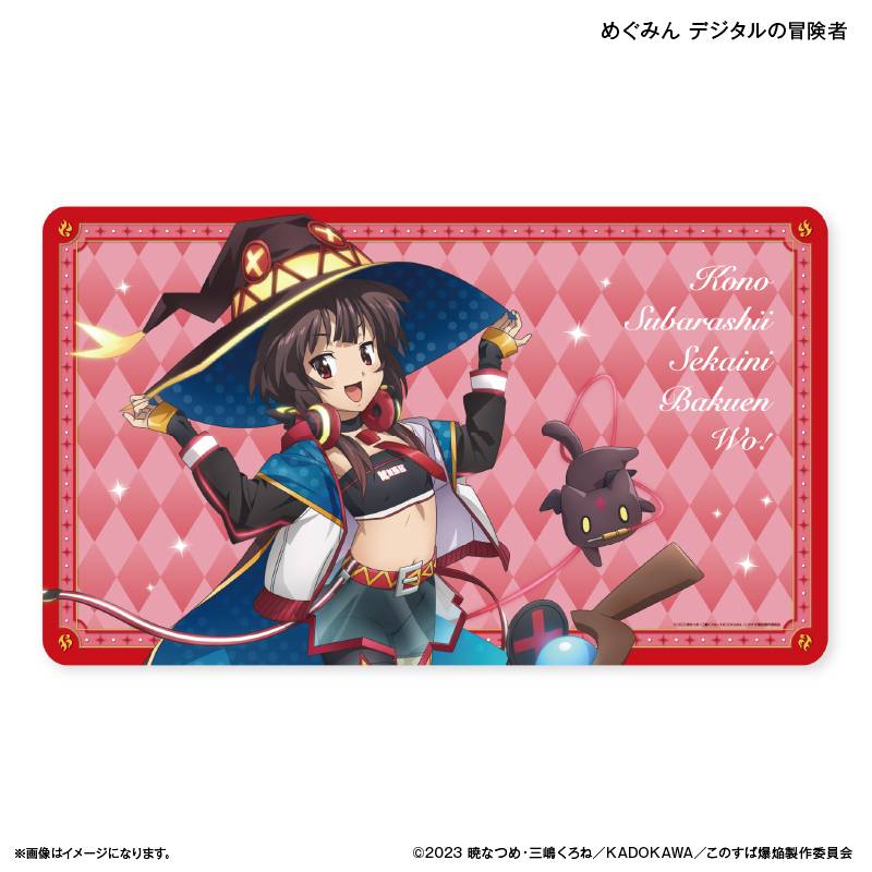KonoSuba An Explosion on This Wonderful World!: Rubber Desk Mat ...