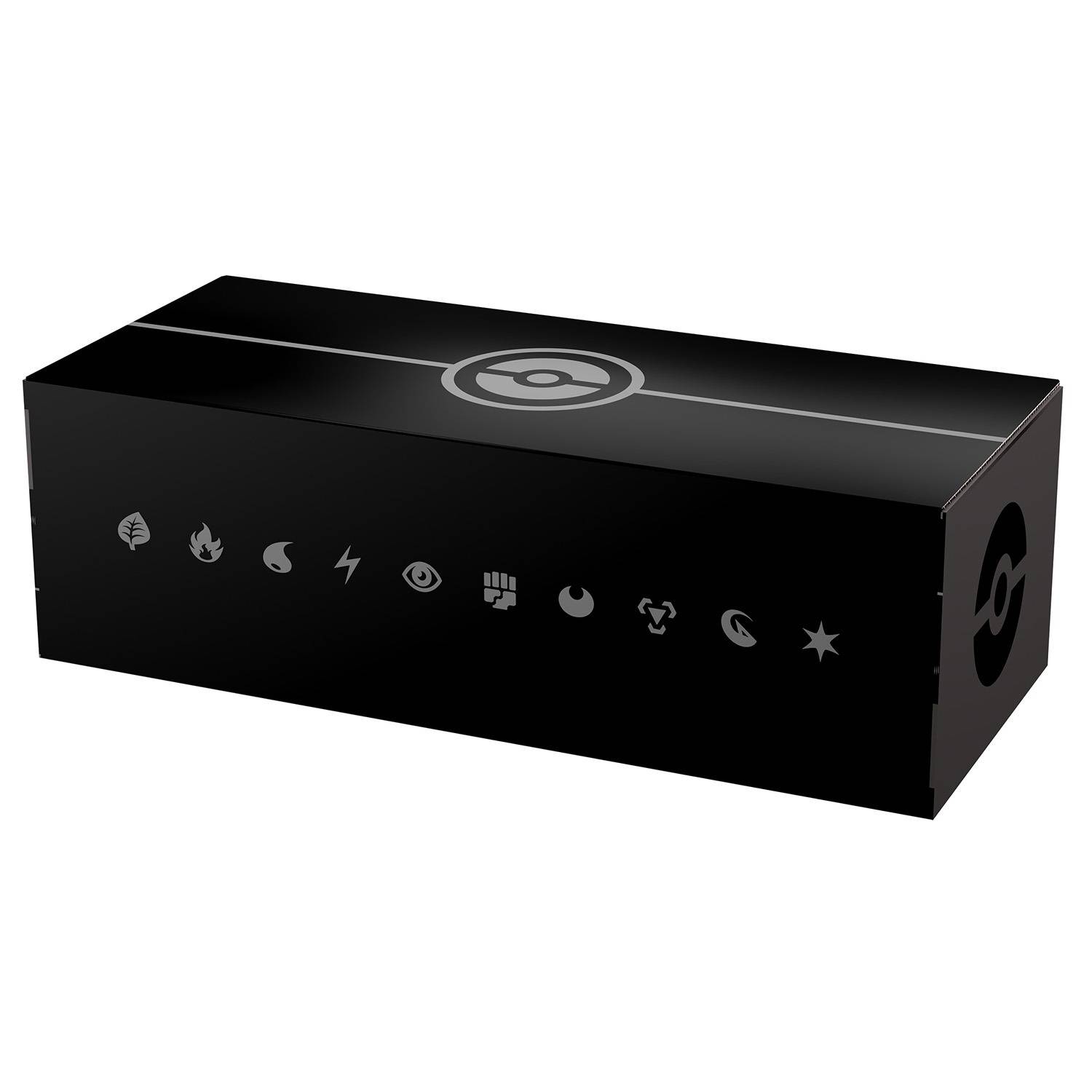Pokémon Card Game: Long Card Box (Black) (Limited Edition) [ACCESSORY ...