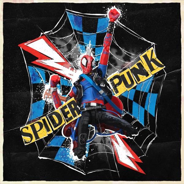 Spider-Man Across the Spider-Verse: SV Action Spider-Punk [Sentinel ...