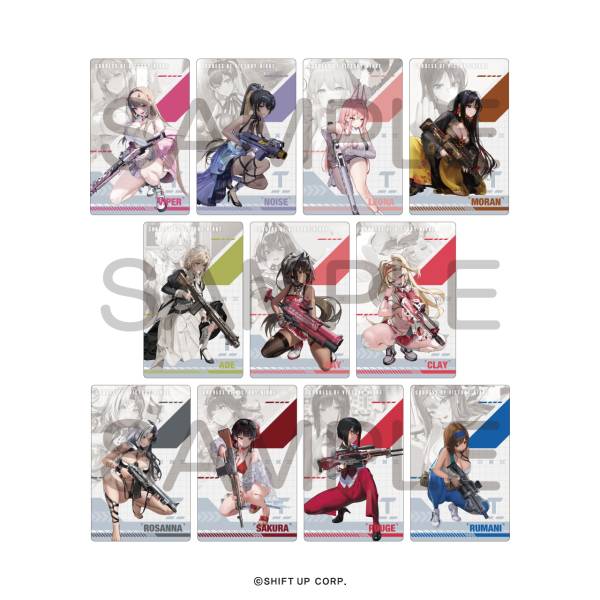 Goddess of Victory NIKKE: Gun Girl Metal Card Collection Vol.3 (10 Packs Box) [Algernon Product ...