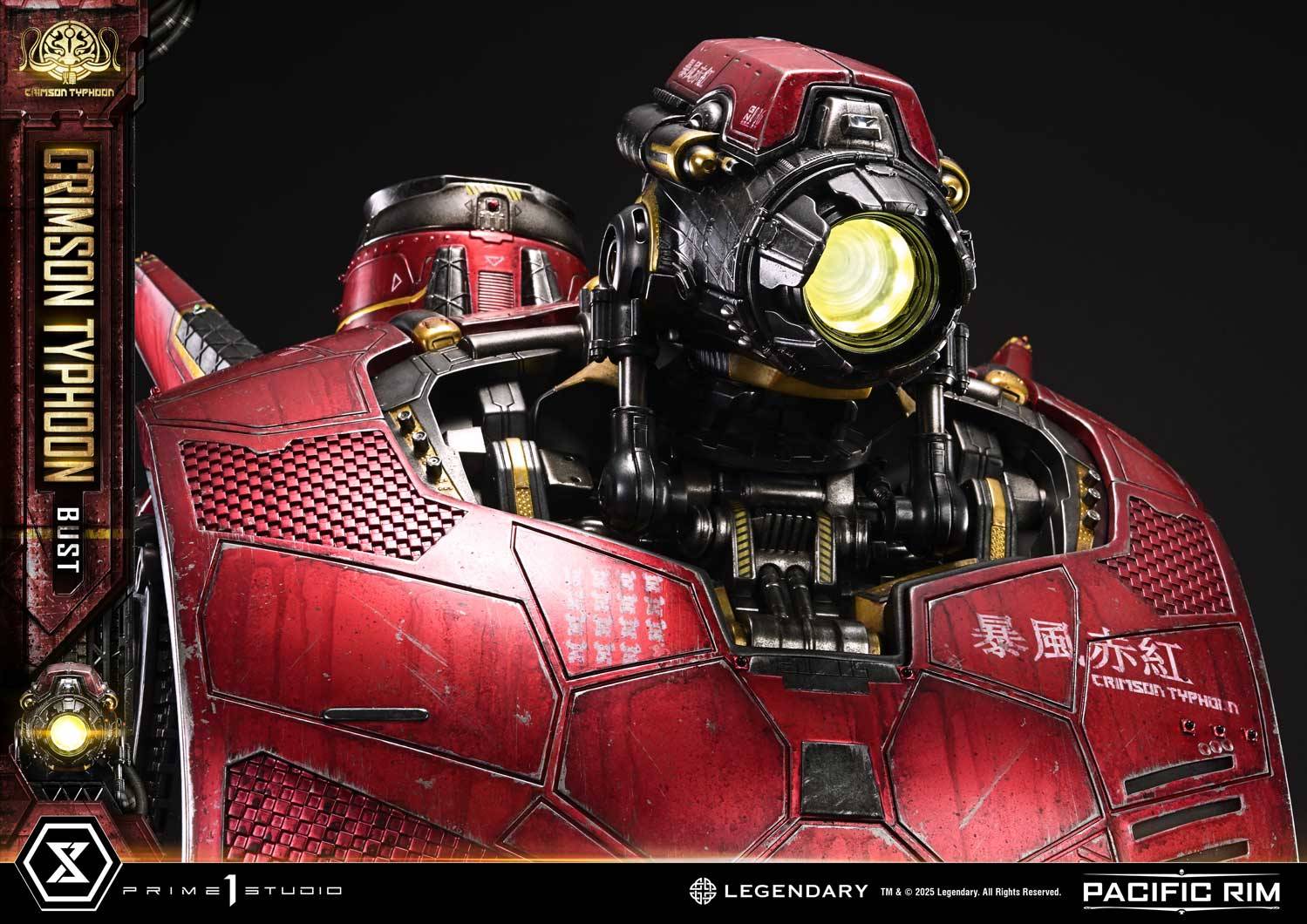 Prime 1 Statue: Pacific Rim - Crimson Typhoon (Life Size Bust) [Prime 1 ...