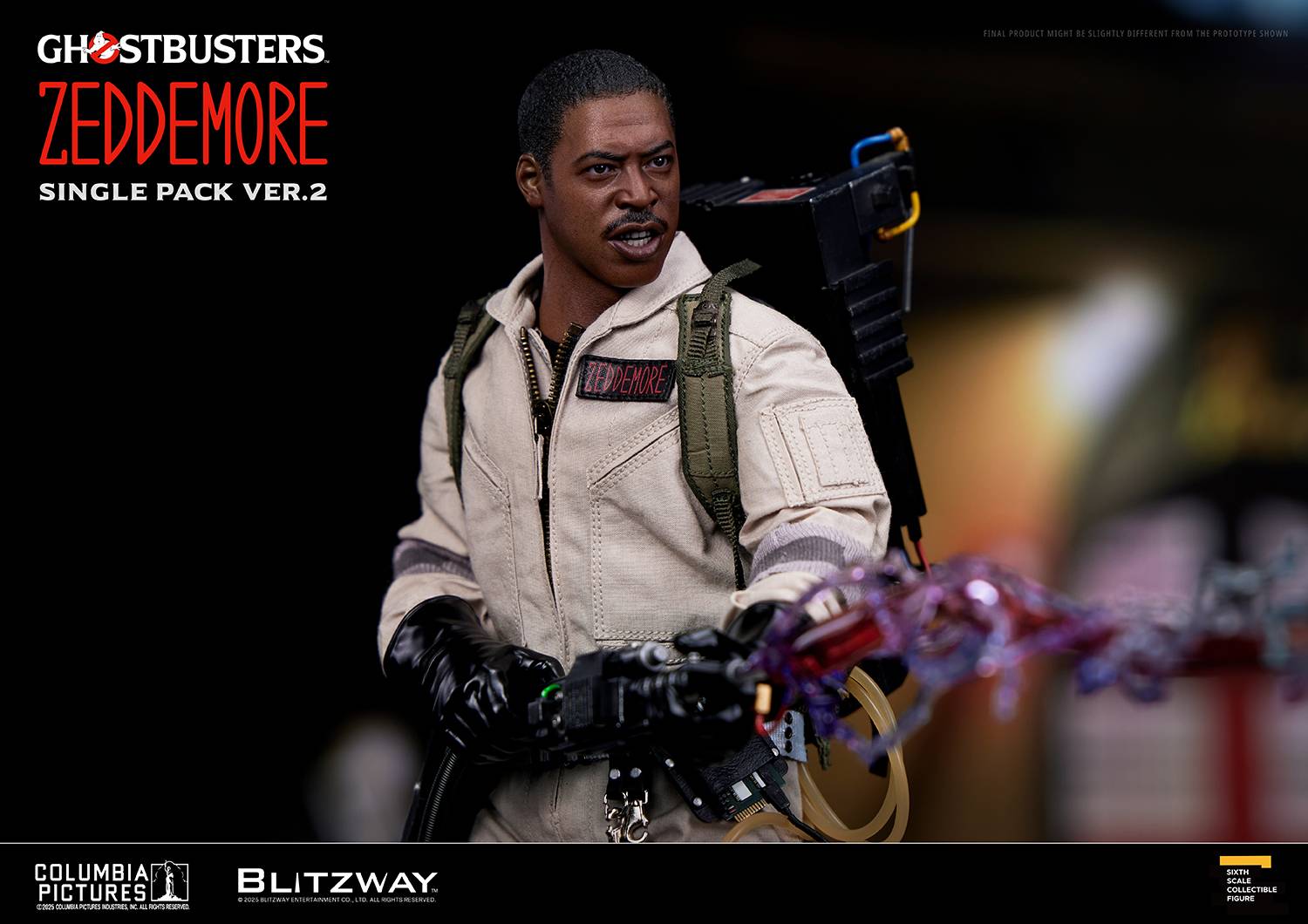 Action Figure: Ghostbusters - Winston Zeddemore (Single Pack Ver.2 ...
