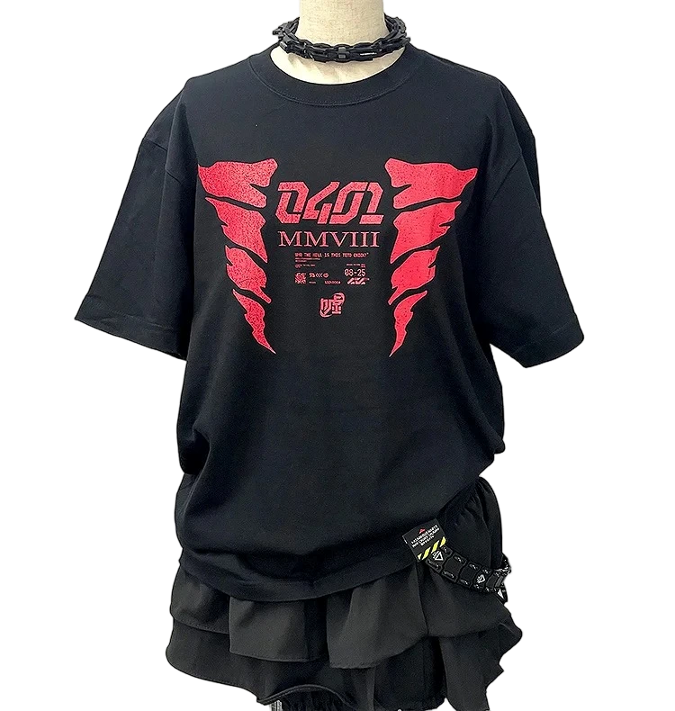 Kasane Teto x Chuomachi Tactical Crafts - Twin Drill T-Shirt (L ...