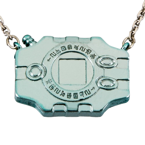 Digimon Adventure: Memorial Necklace - Digivice (Silver Ver.) (Limited ...