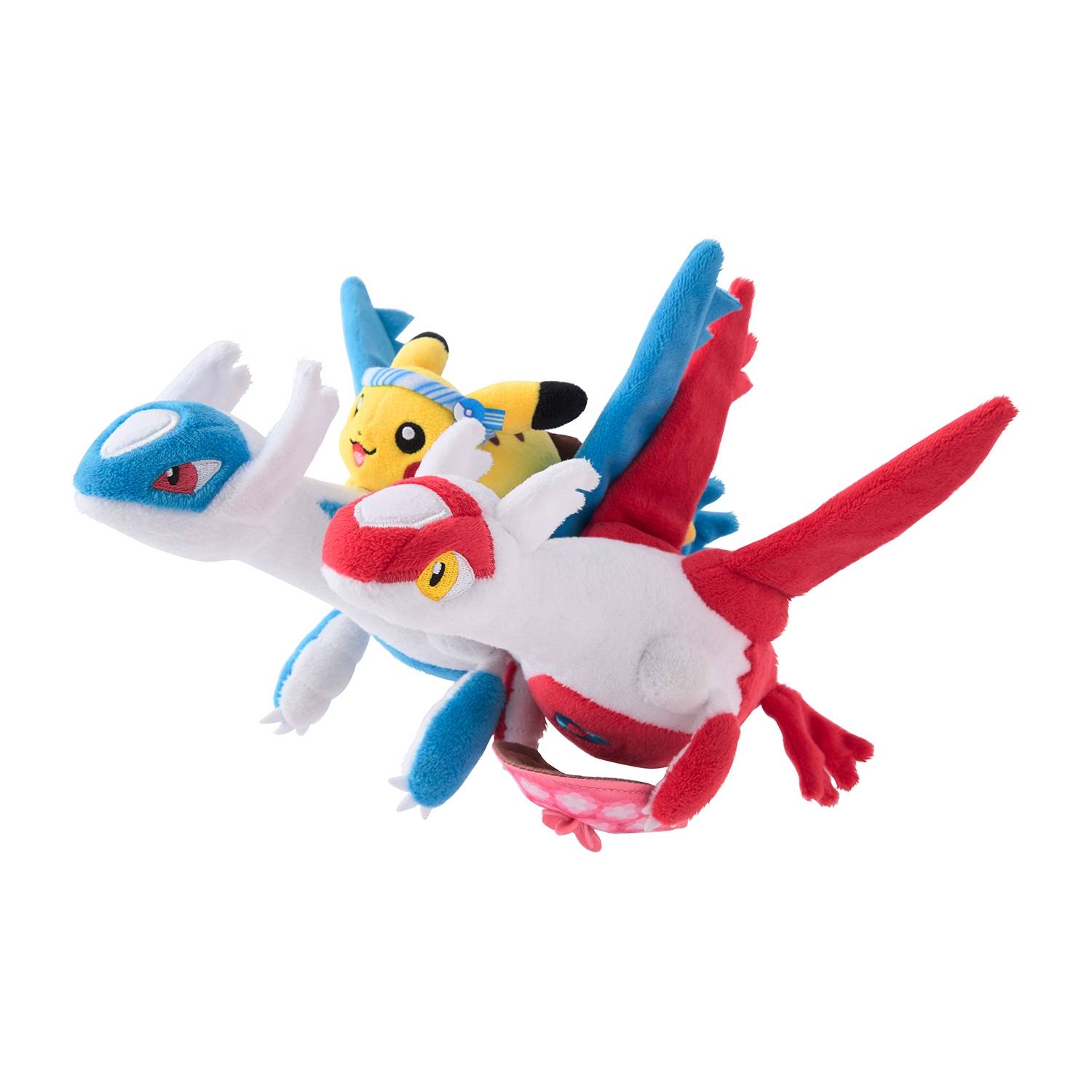 Pokémon: Plush Toy - Latias, Latios & Pikachu (Fukuoka R Ver.) (Limited ...