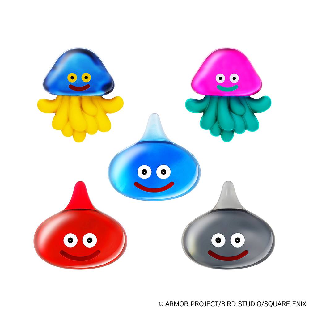 Dragon Quest: Smile Slime - Acrylic Healslime Magnets (5 Packs Box ...