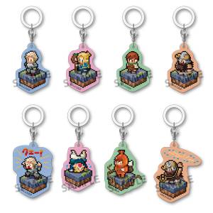 Delicious in Dungeon: Acrylic Pixel Charm (8 Packs Box) [Hobby Stock ...