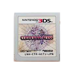 Buy Code of Princess - Used / Loose (3DS Japanese import) - nin-nin ...