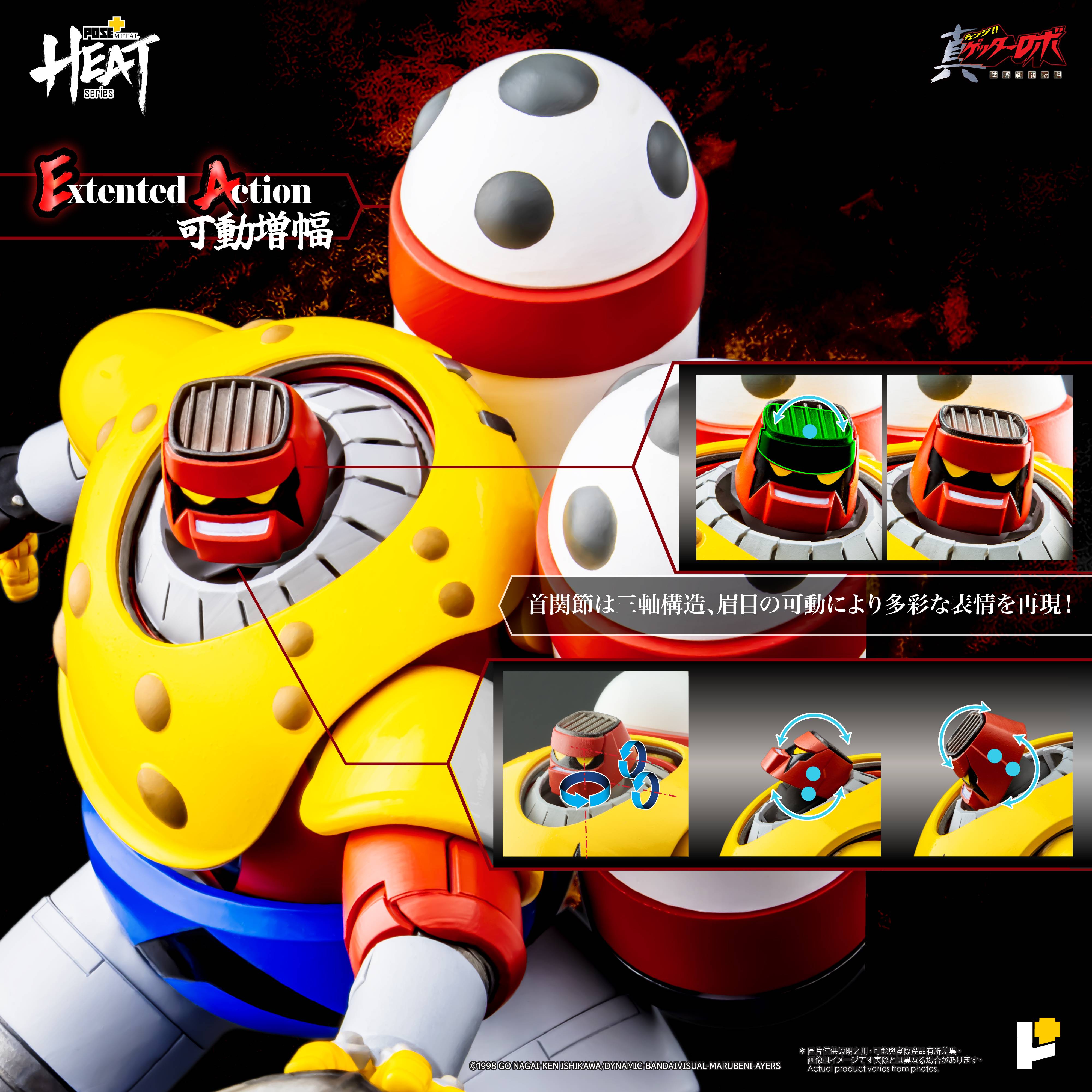 Pose+ Metal Heat: Getter Robo G - Getter Poseidon (Shin Getter Robo ...