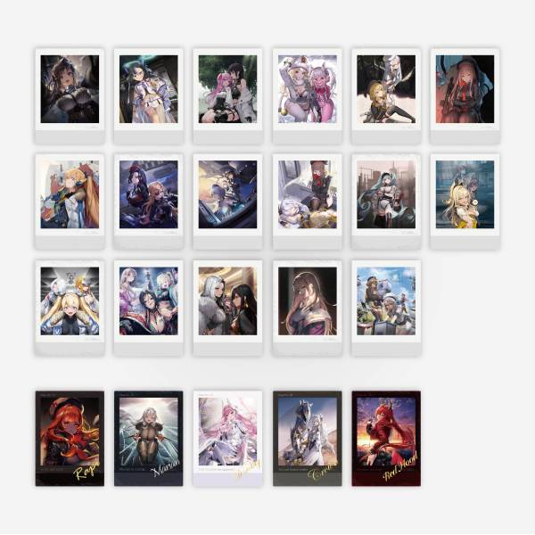 Goddess of Victory NIKKE: Trading Instant Photo Style Illustration ...