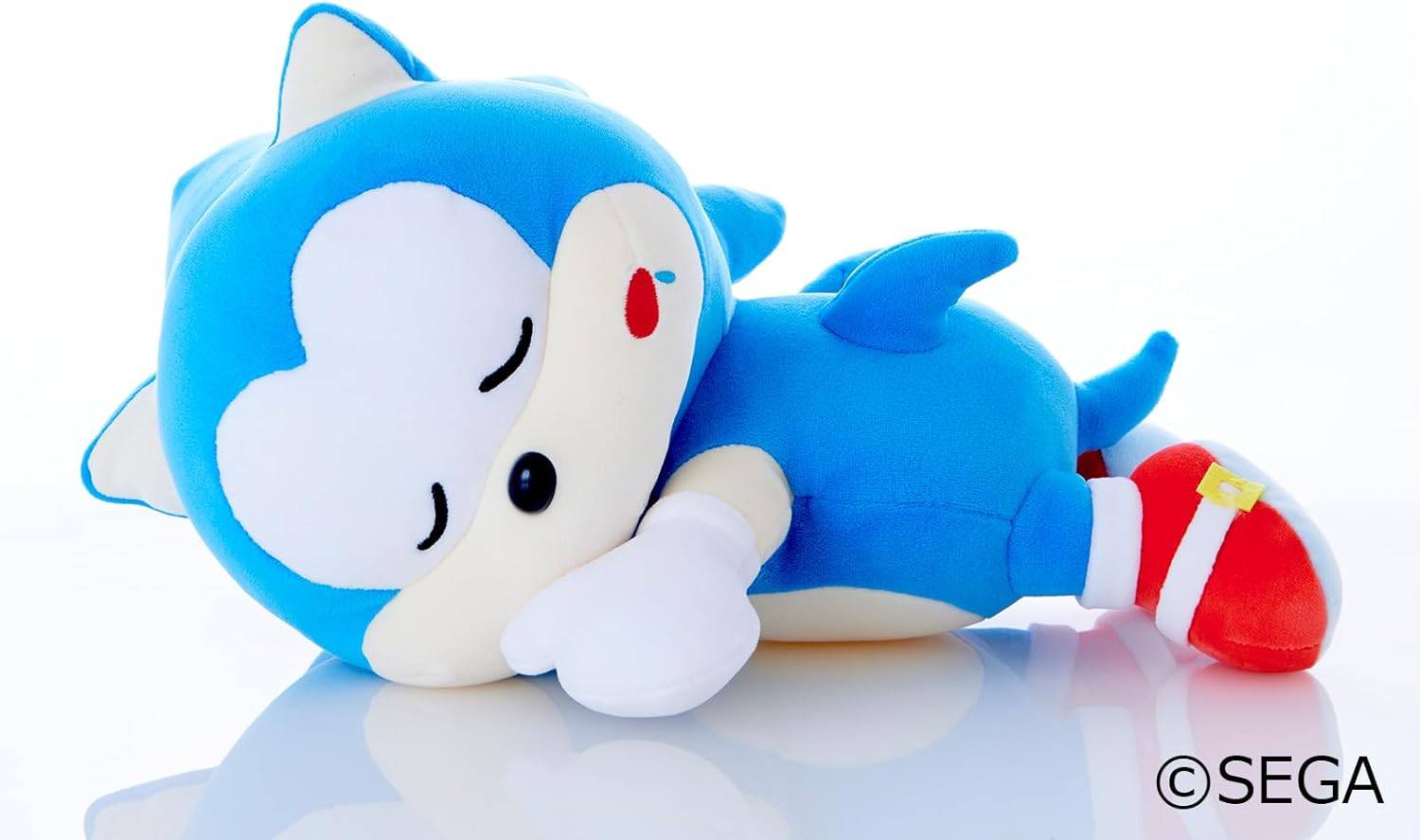 Sonic & Friends: Mochi Fuwa Plush Toy - Goodnight Sonic [Sega Fave ...