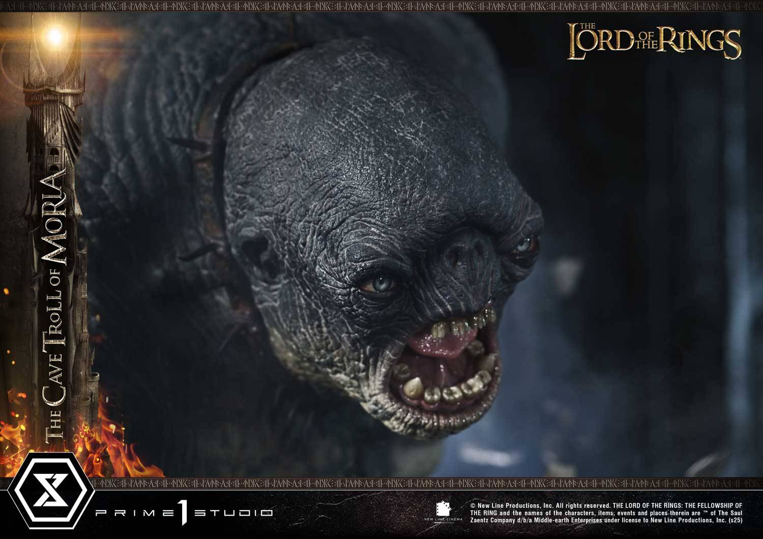 Premium Masterline: The Lord of the Rings - Cave Troll of Moria 1/6 ...