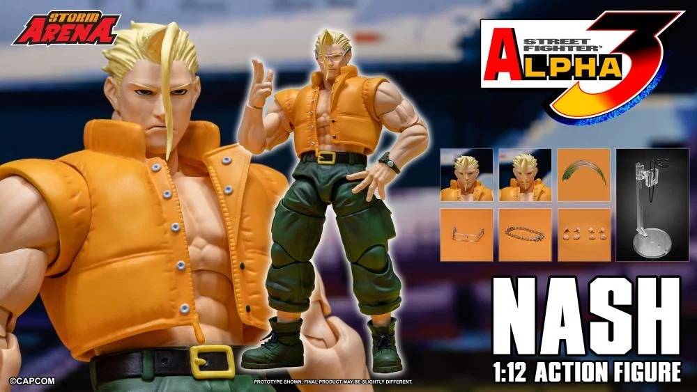 Action Figure: Street Fighter Alpha 3 - Charlie Nash 1/12 [Storm ...