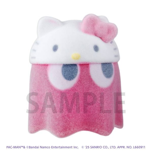 Pac-Man x Sanrio Characters: Chibi Figure Collection Vol.2 - Flocked ...