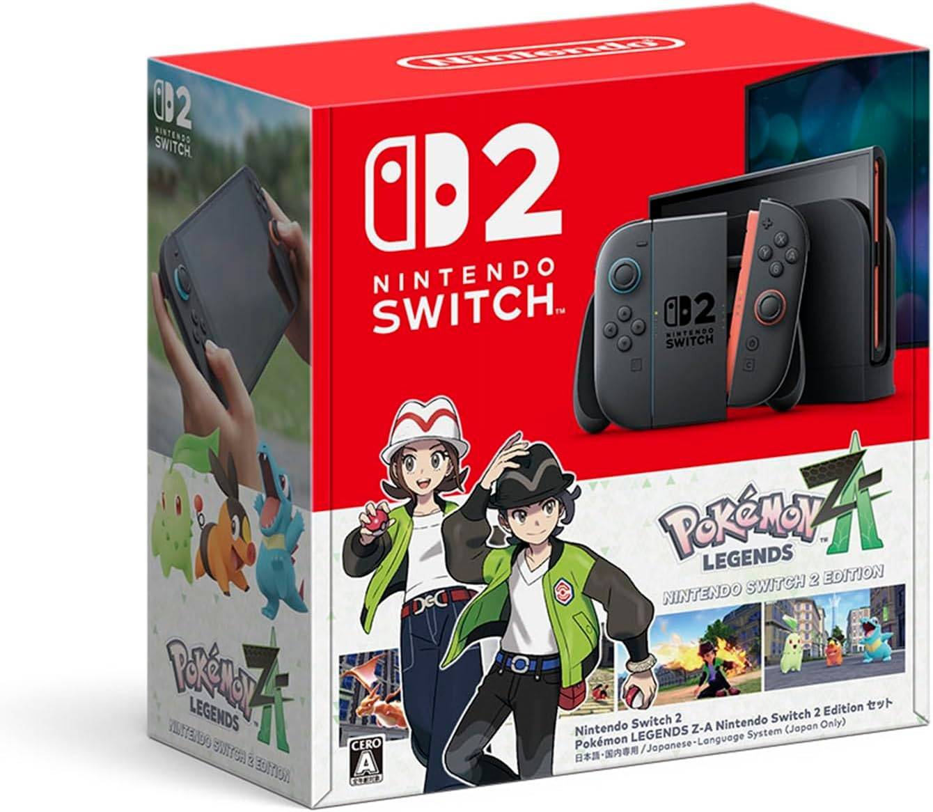 Nintendo Switch 2: Pokémon LEGENDS Z-A Set - Japanese-Language Ver. (Limited Set) [Nintendo ...