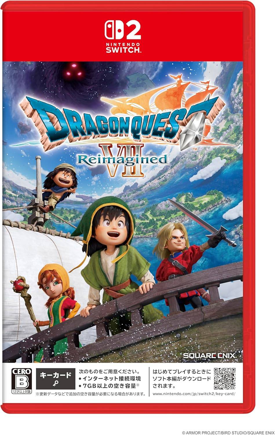 Dragon Quest VII Reimagined (Multi-Language) (Game Key Cart) [Switch 2 ...