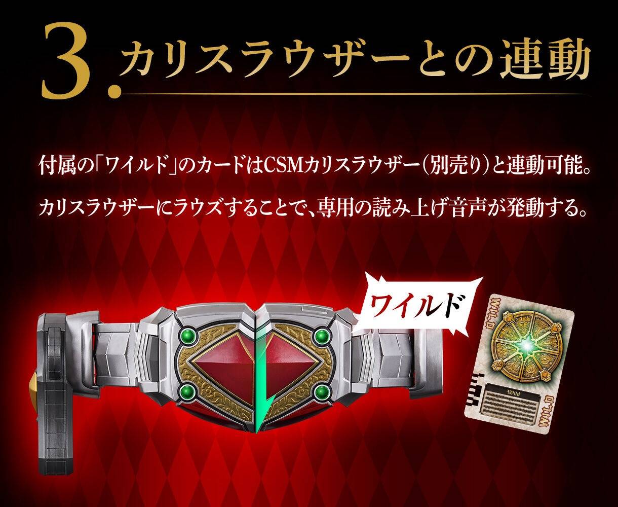 CSM: Kamen Rider Blade - Kamen Rider Chalice's Wild Slasher (Limited ...