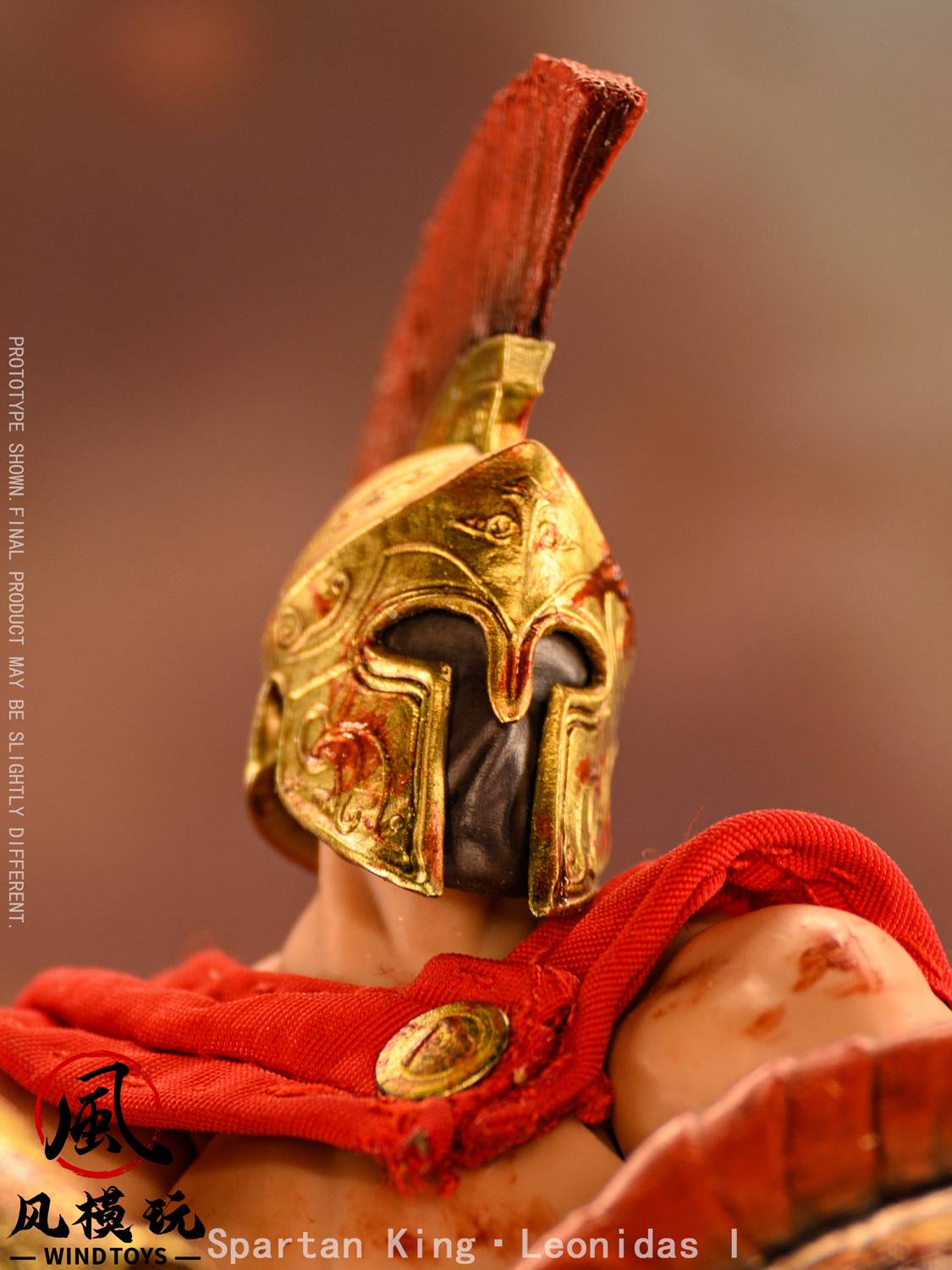 Action Figure: Spartan King Leonidas I (Battle-Worn Ver.) 1/12 [Wind ...
