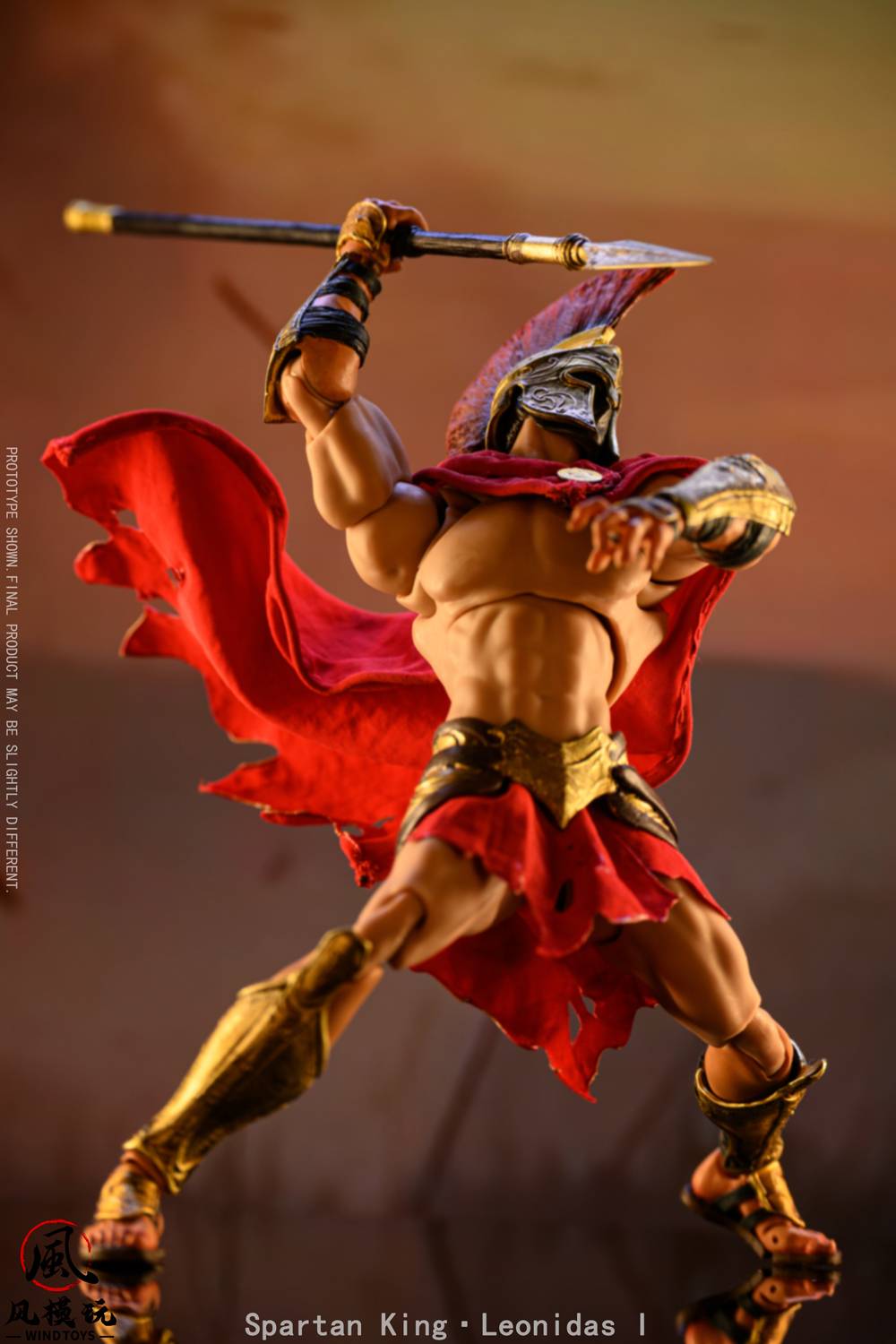 Action Figure: Spartan King Leonidas I 1/12 [Wind Toys] - Nin-Nin-Game.com