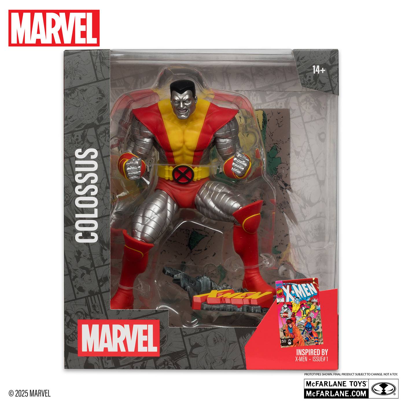 MARVEL X-MEN: Colossus 1/10 (Comics Ver.) [McFarlane Toys] - Nin-Nin ...