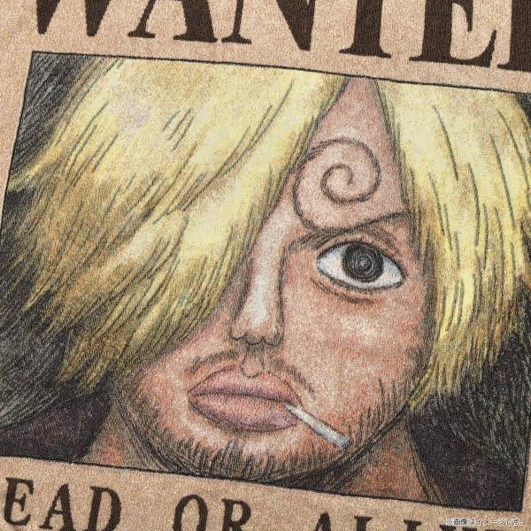 One Piece: Gosaiori Large Bath Towel - Sanji (Wanted Poster Ver.) (Limited Edition) [Toei ...