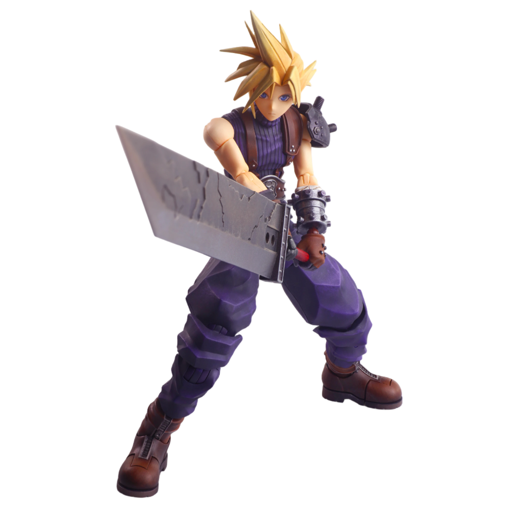 Structure Arts: Final Fantasy VII - Cloud Strife (Plastic Model ...