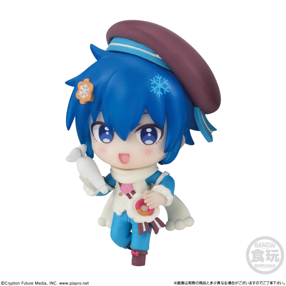 Shokugan: Hatsune Miku - Snow Miku 2026 Mini Figure & Gum (8 Packs Box ...