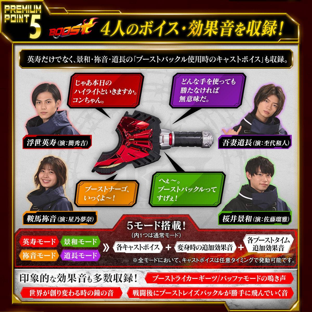 Kamen Rider Geats: Premium DX Memorial - Boost Raise Buckle & Magnum ...
