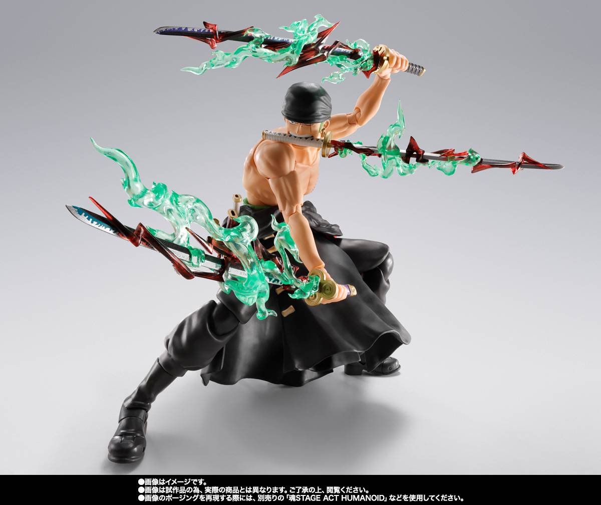 S.H.FIGUARTS: One Piece - Zoro (King of Hell Ver.) (Limited + Bonus ...