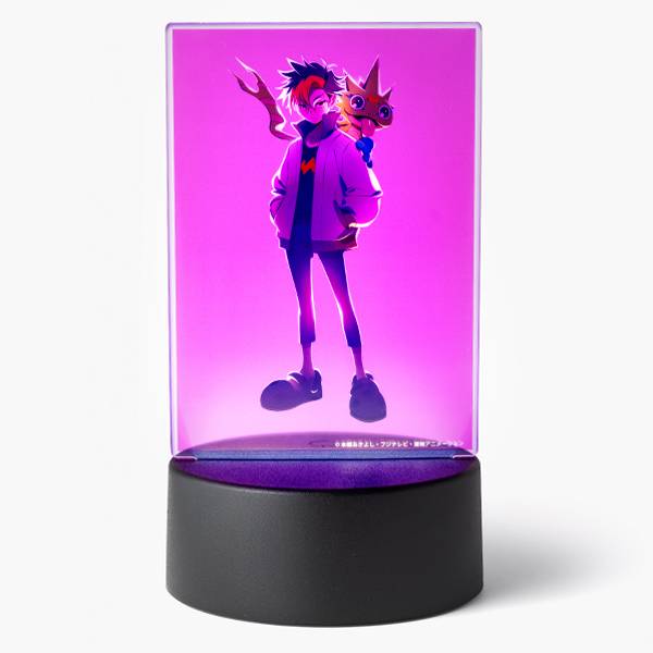 Digimon Beatbreak: LED Acrylic Stand - Tomoro Tenma & Gekkomon (Limited ...