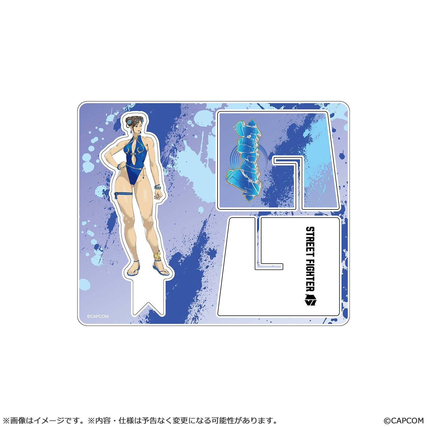 Street Fighter 6: Batten Acrylic Stand - Chun-Li (Outfit 4 Ver ...