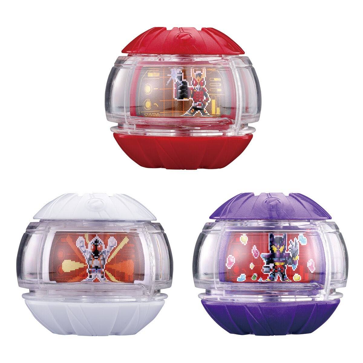 Kamen Rider Zeztz: DX Legend Rider Capsule Set 01 [Bandai] - Nin-Nin ...