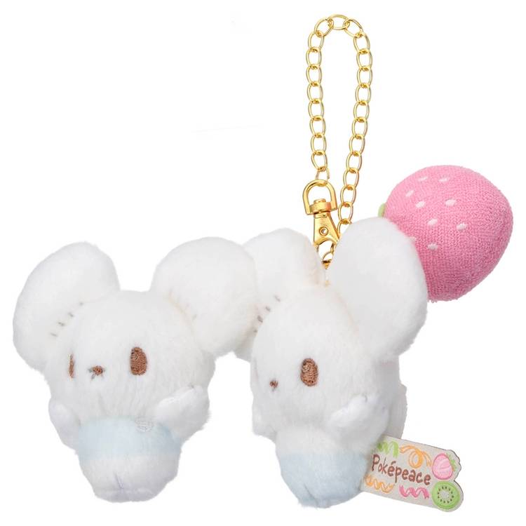 Pokémon: PokéPeace Plush Chain Mascot - Tandemaus (Colorful Ver ...