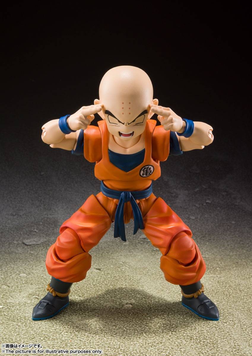 S.H.FIGUARTS: Dragon Ball Z - Krillin - The Earth's Strongest Man (2nd ...