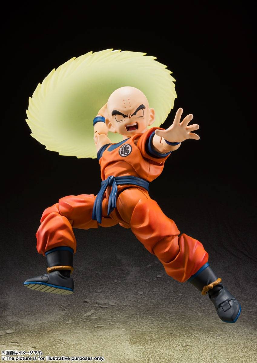 S.H.FIGUARTS: Dragon Ball Z - Krillin - The Earth's Strongest Man (2nd ...