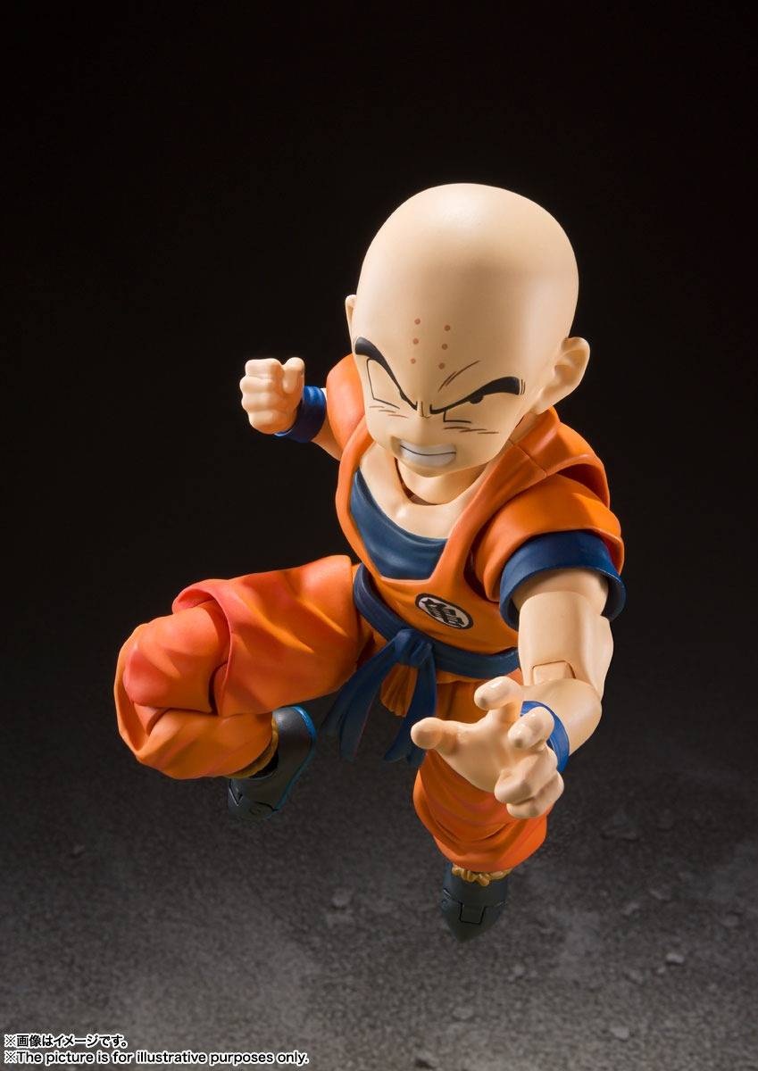 S.H.FIGUARTS: Dragon Ball Z - Krillin - The Earth's Strongest Man (2nd ...